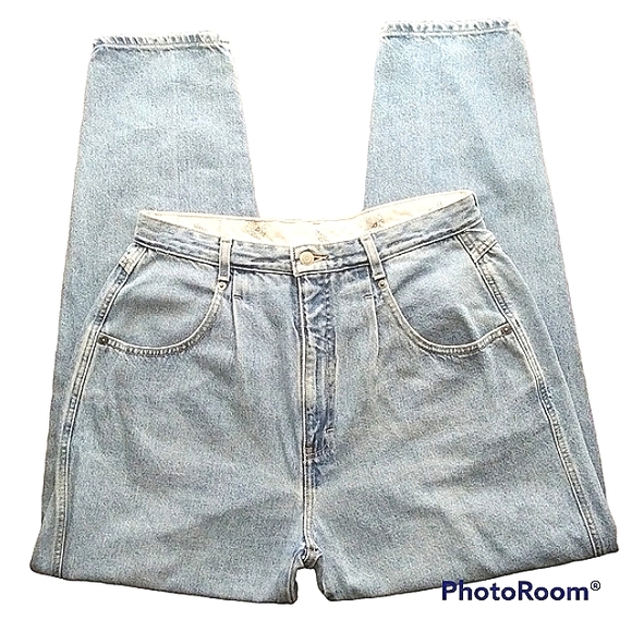 brittania | Jeans | Vintage Brittania 0 Cotton Baggy Fit Mom Jeans Sz 16x30 High Rise Med Wash ...